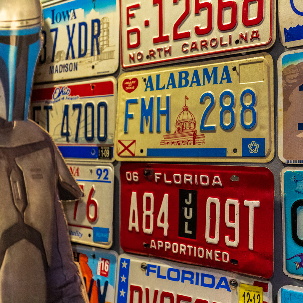 LICENSE PLATES – Brooklyn Woke Vintage