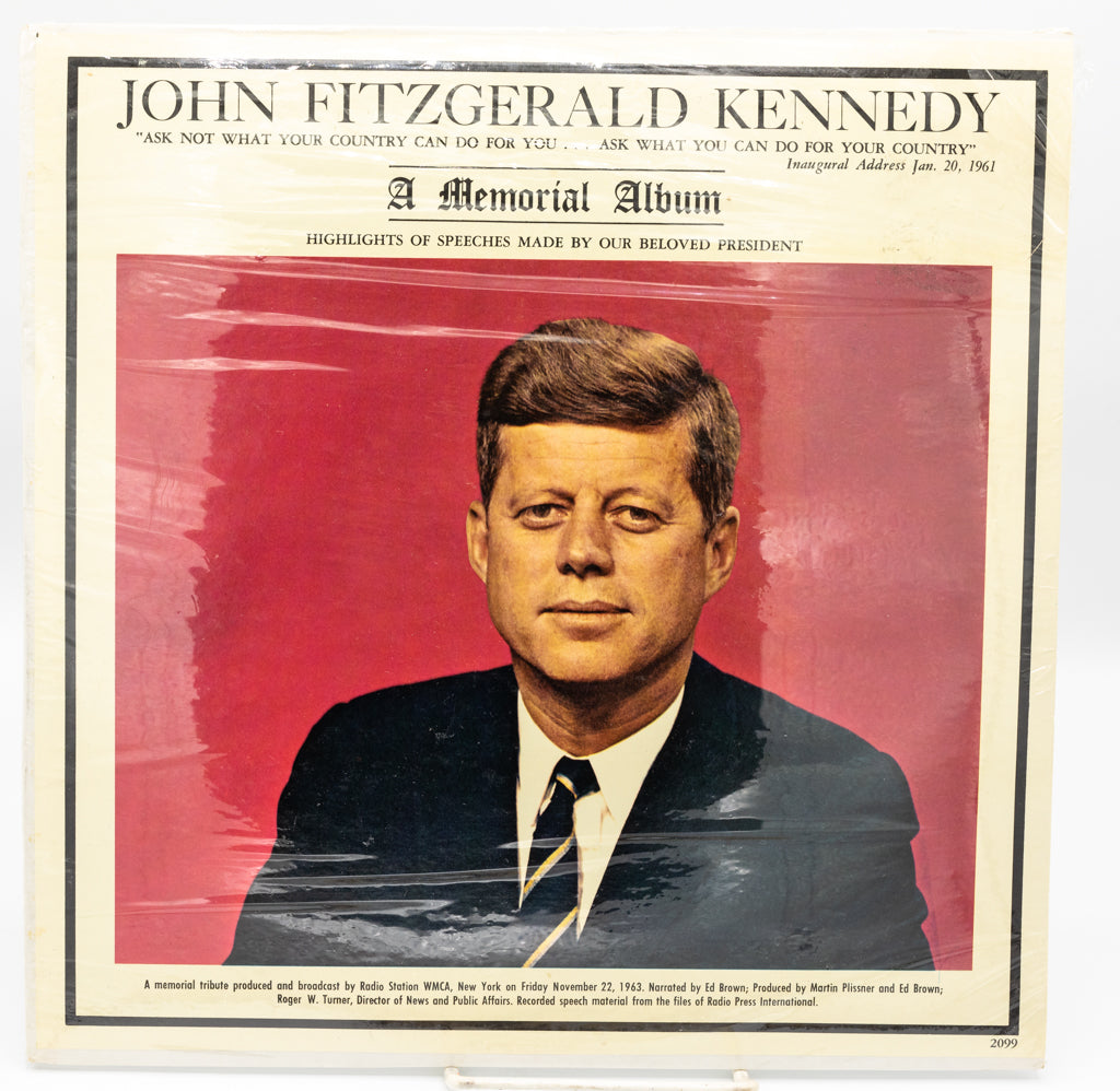 John Fitzgerald Kennedy (JFK) - “A Memorial Album” Vinyl Record ...