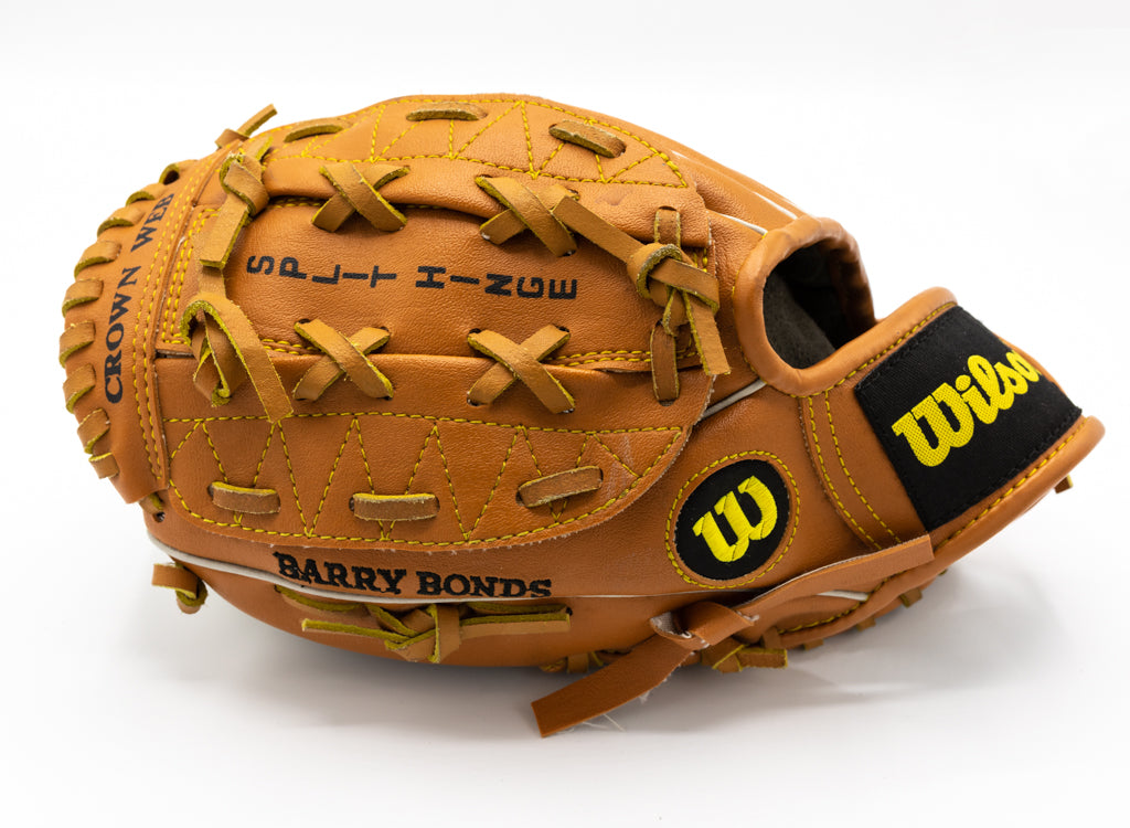 Vintage Wilson Leather Baseball Mitt (Large). Free ball included ...