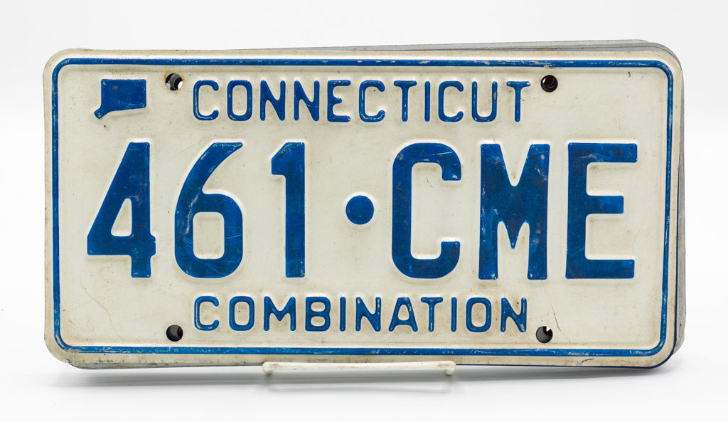 State of Connecticut - License Plate – Brooklyn Woke Vintage