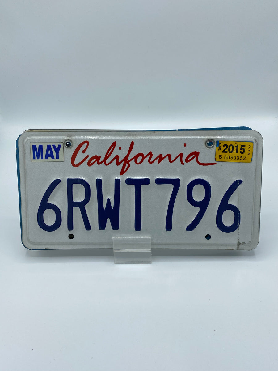 California License Plate – Brooklyn Woke Vintage