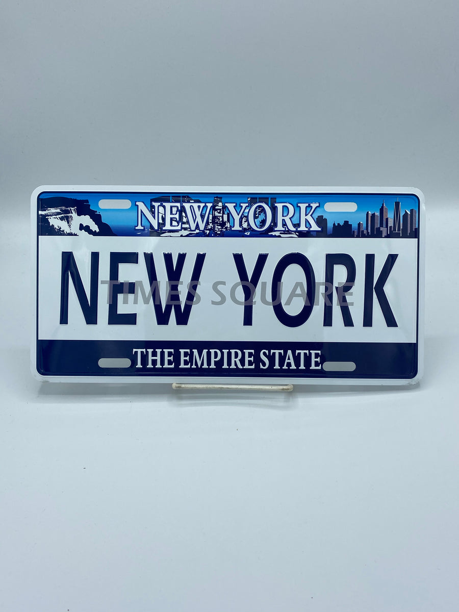 New York License Plate – Brooklyn Woke Vintage