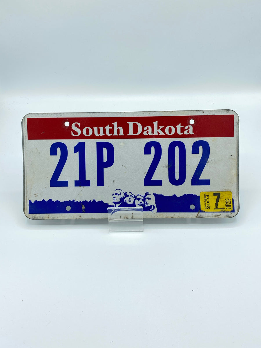 South Dakota License Plate – Brooklyn Woke Vintage